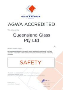 ACP-SYC Safety Certificate - Queensland Glass - Queensland Glass